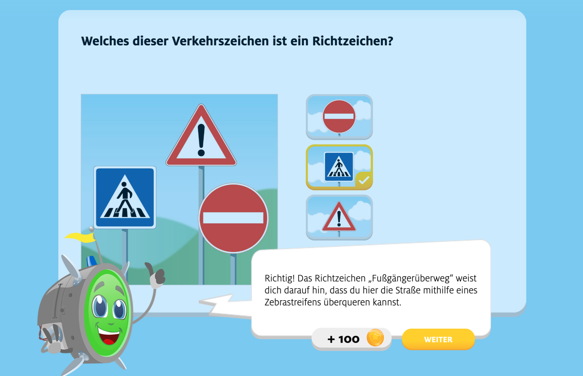 Wir lernen Verkehrszeichen - ADAC Stiftung
